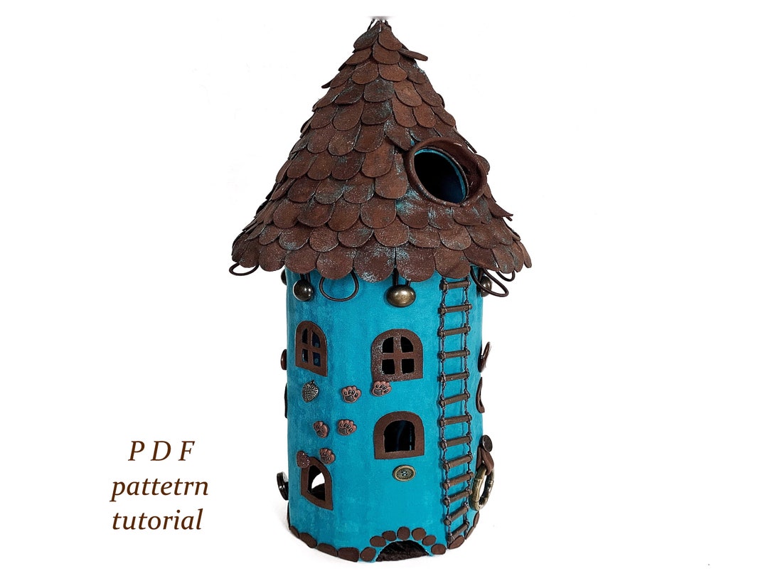 Felt Fairy House Pattern Gnome House Sewing Pattern Fabric - Etsy