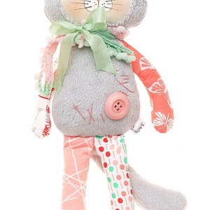 Plush Сat Sewing Pattern Kitten Pattern PDF Plushie Sewing Pattern - Etsy