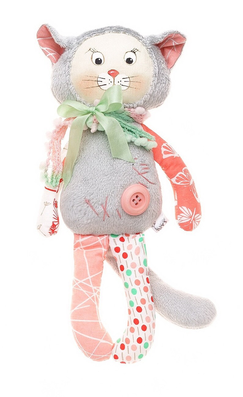 Plush Сat Sewing Pattern Kitten Pattern PDF Plushie Sewing Pattern - Etsy