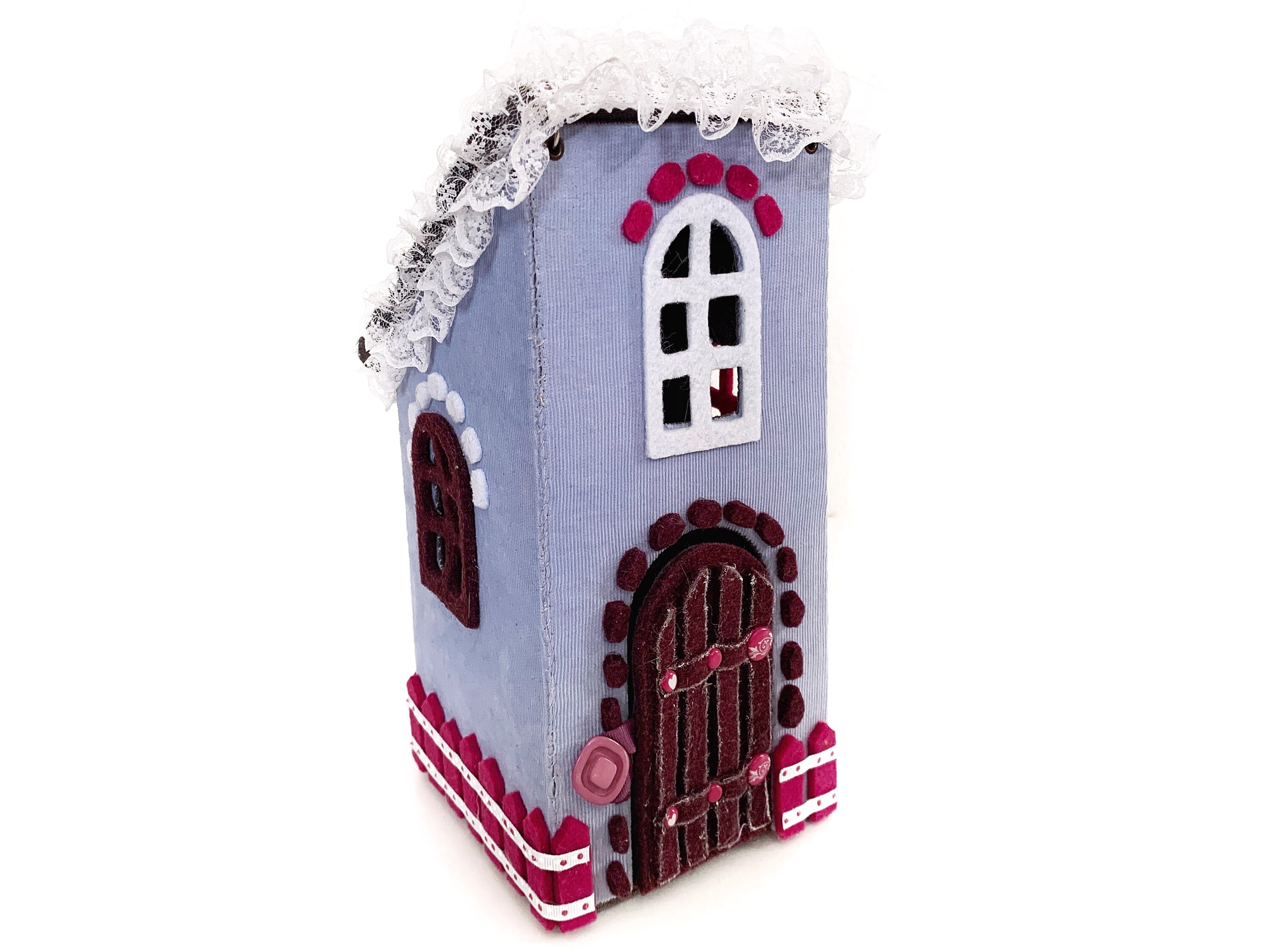 Felt Doll House Pattern PDF Christmas Village Houses Sewing Pattern - Etsy