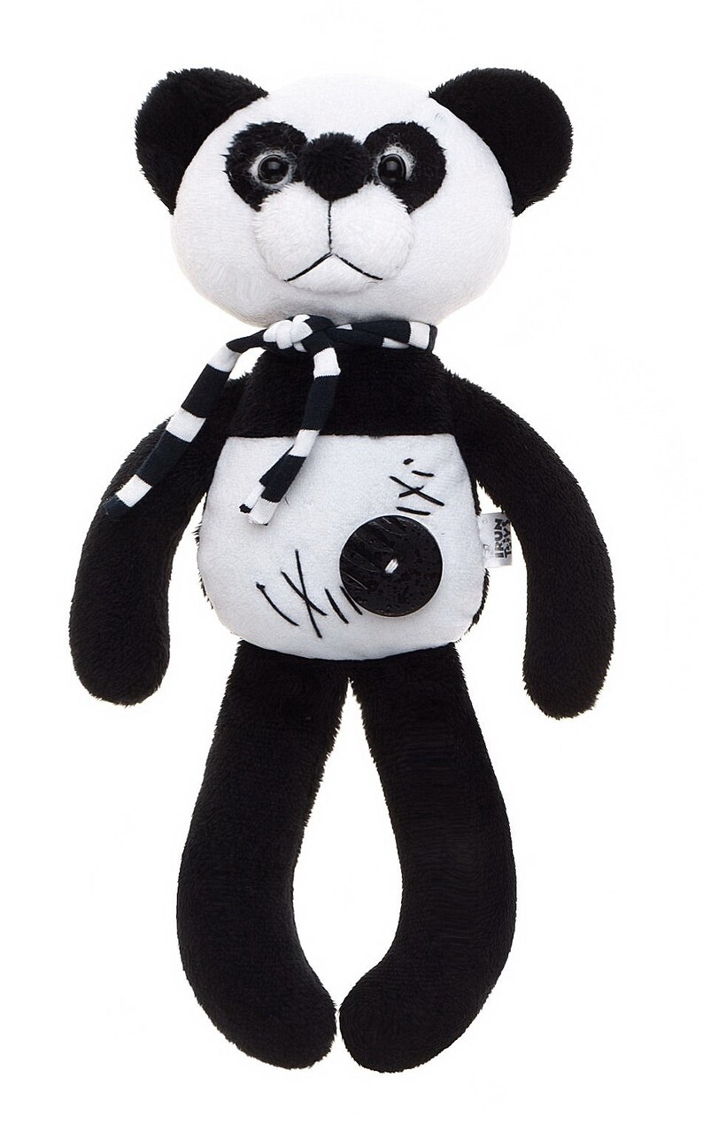 Plush Panda Sewing Pattern Panda Bear Pattern PDF Plushie | Etsy