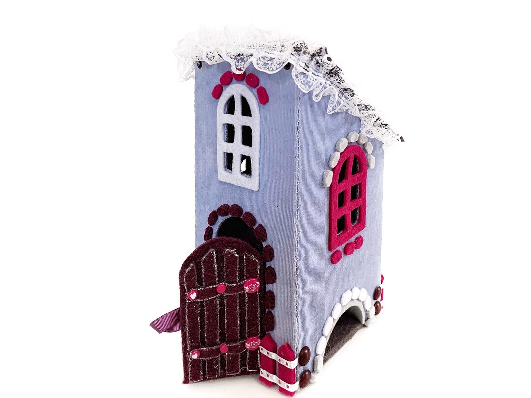 Felt Doll House Pattern PDF Christmas Village Houses Sewing Pattern - Etsy