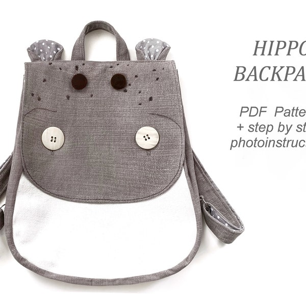 Backpack Sewing Pattern - Etsy