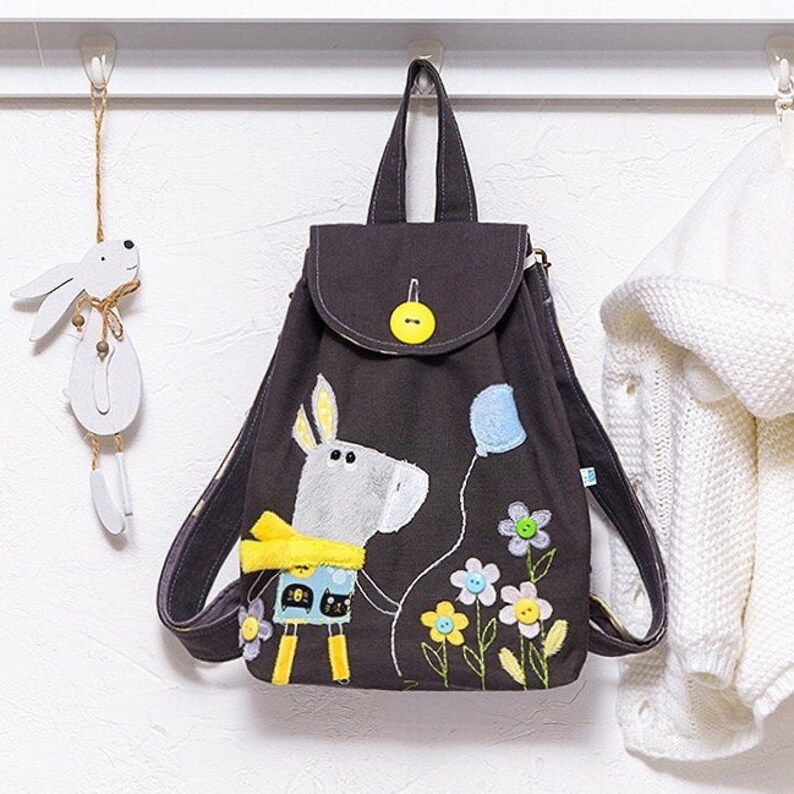 Personalized toddler backpack boy Mini backpack girl | Etsy