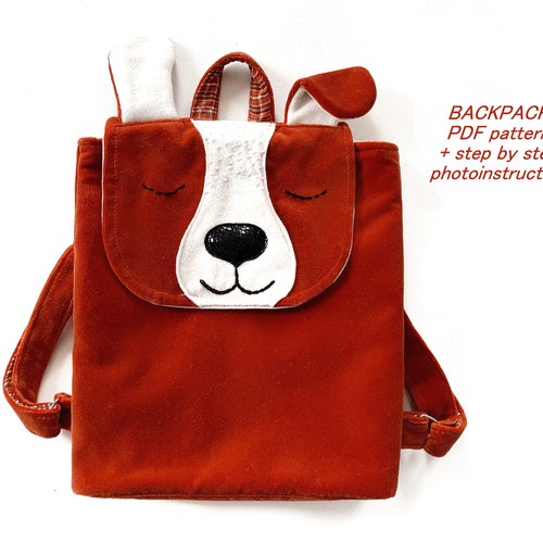 Toddler Backpack Sewing Pattern Penguin Backpack Pattern PDF - Etsy