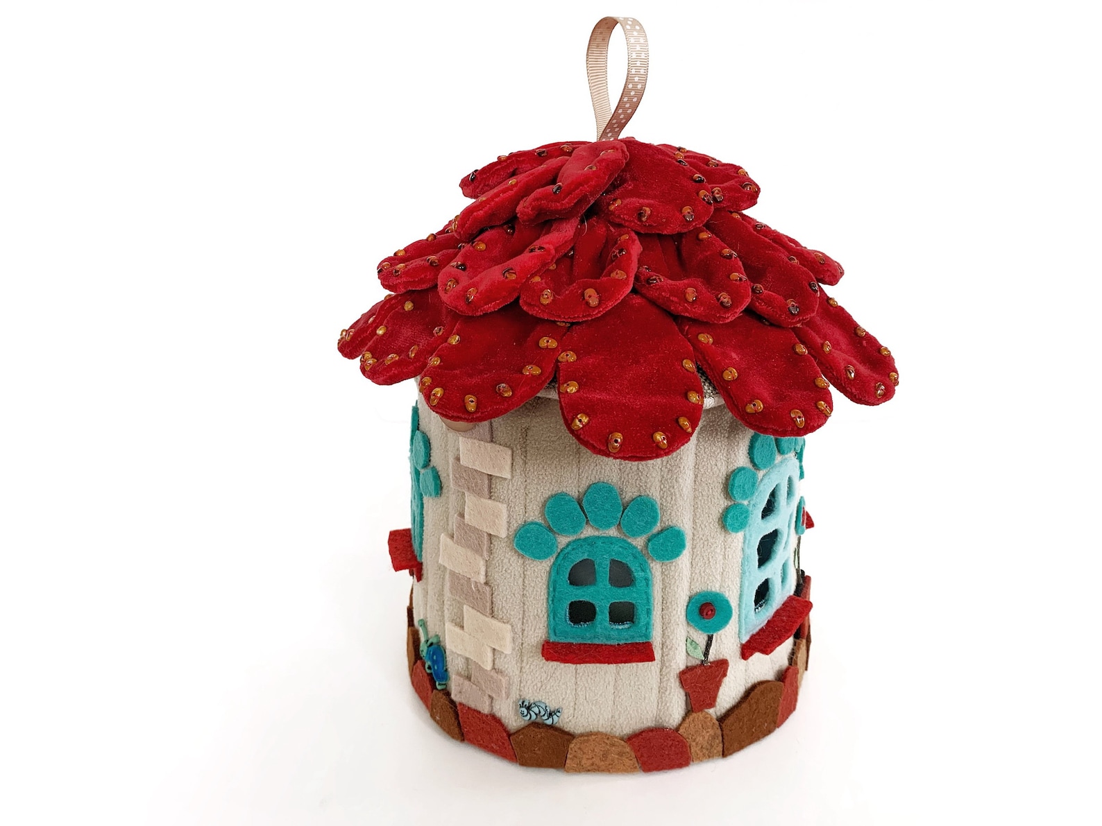Fairy House Sewing Pattern, Felt House, Fabric Doll House PDF Pattern ...