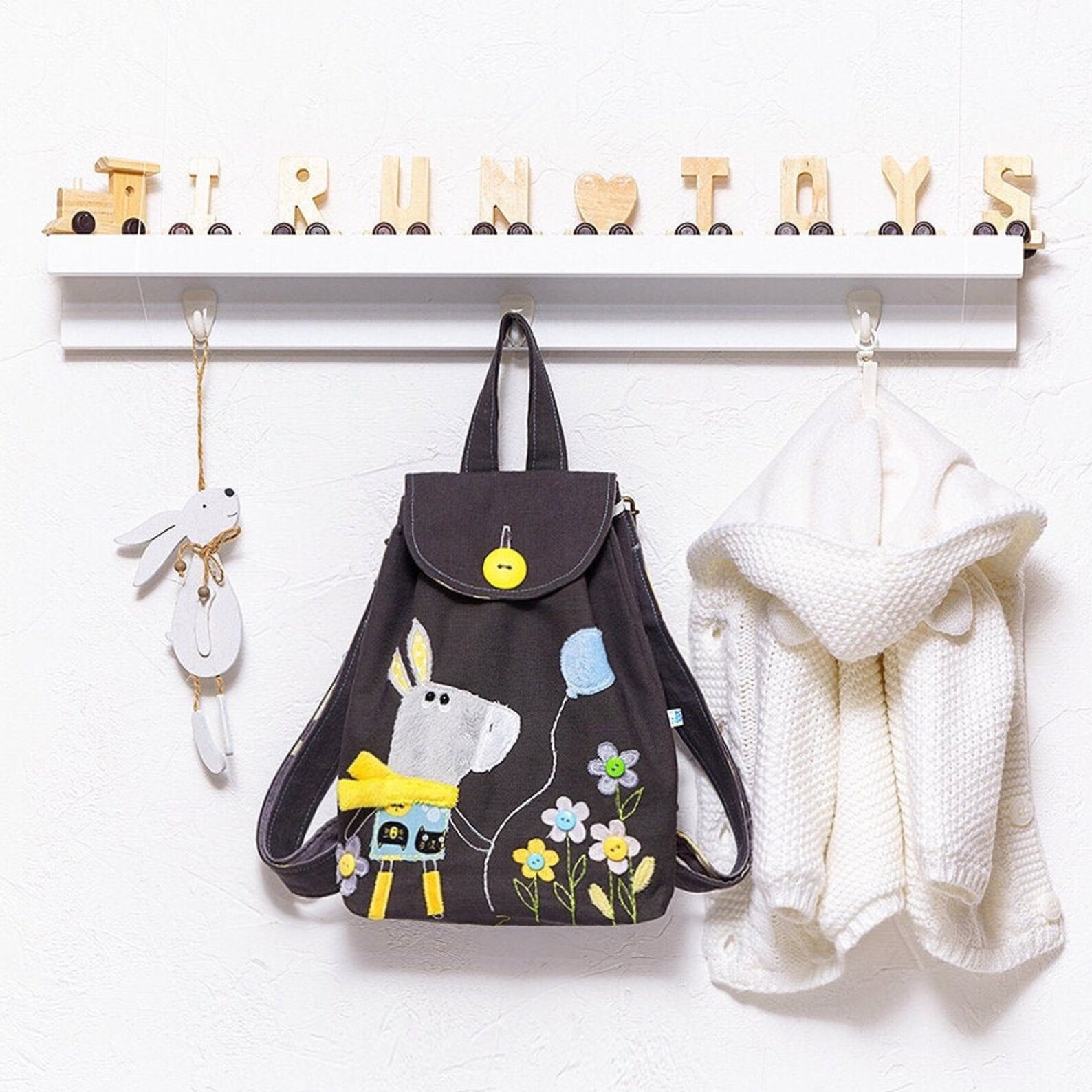 Personalized Toddler Backpack Boy Mini Backpack Girl - Etsy