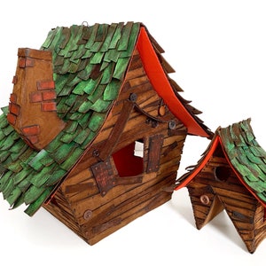 Felt House Sewing Pattern Cottagecore Decor Fairy House PDF Pattern - Etsy