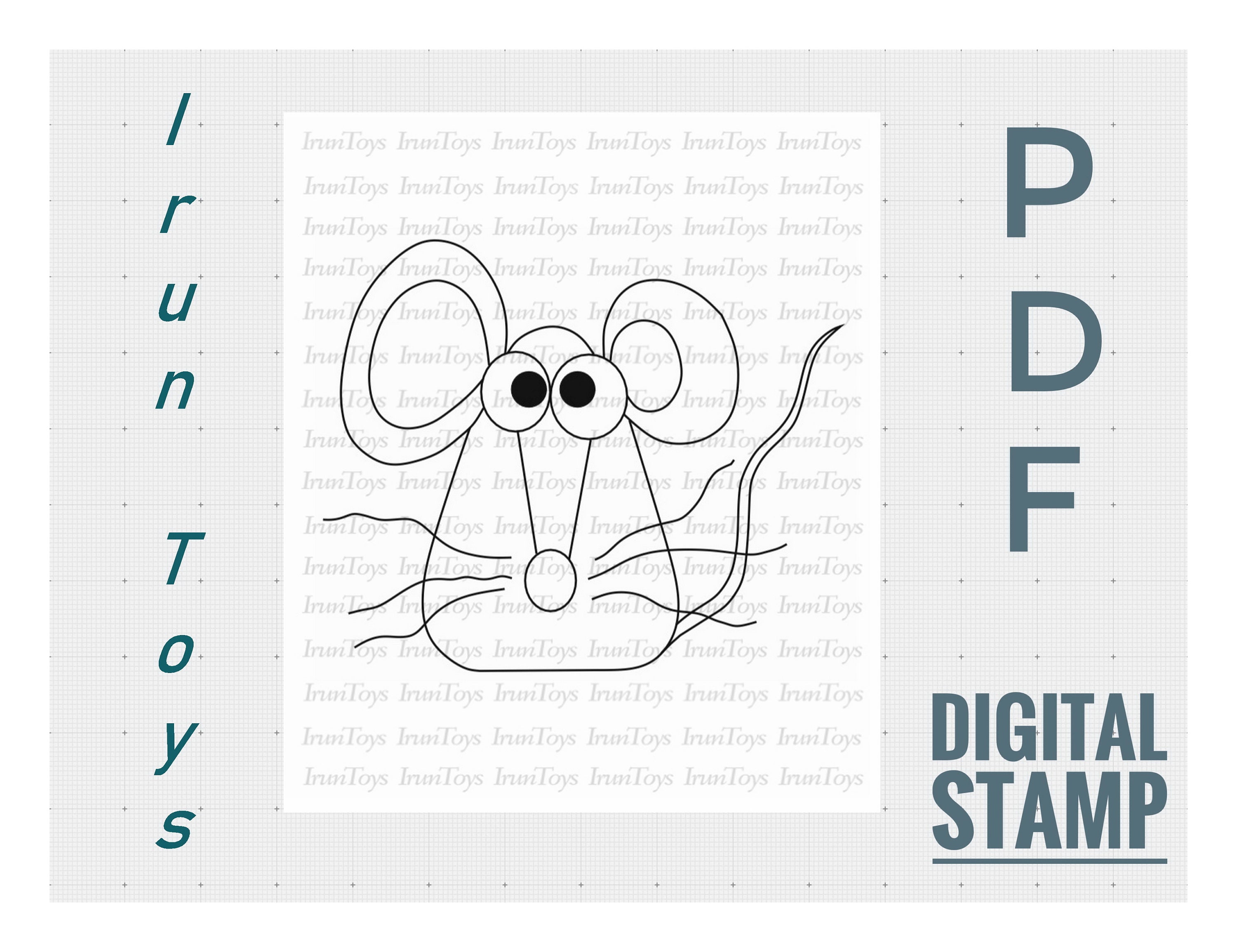 Mouse Embroidery Designs Digital Applique Design Mouse - Etsy