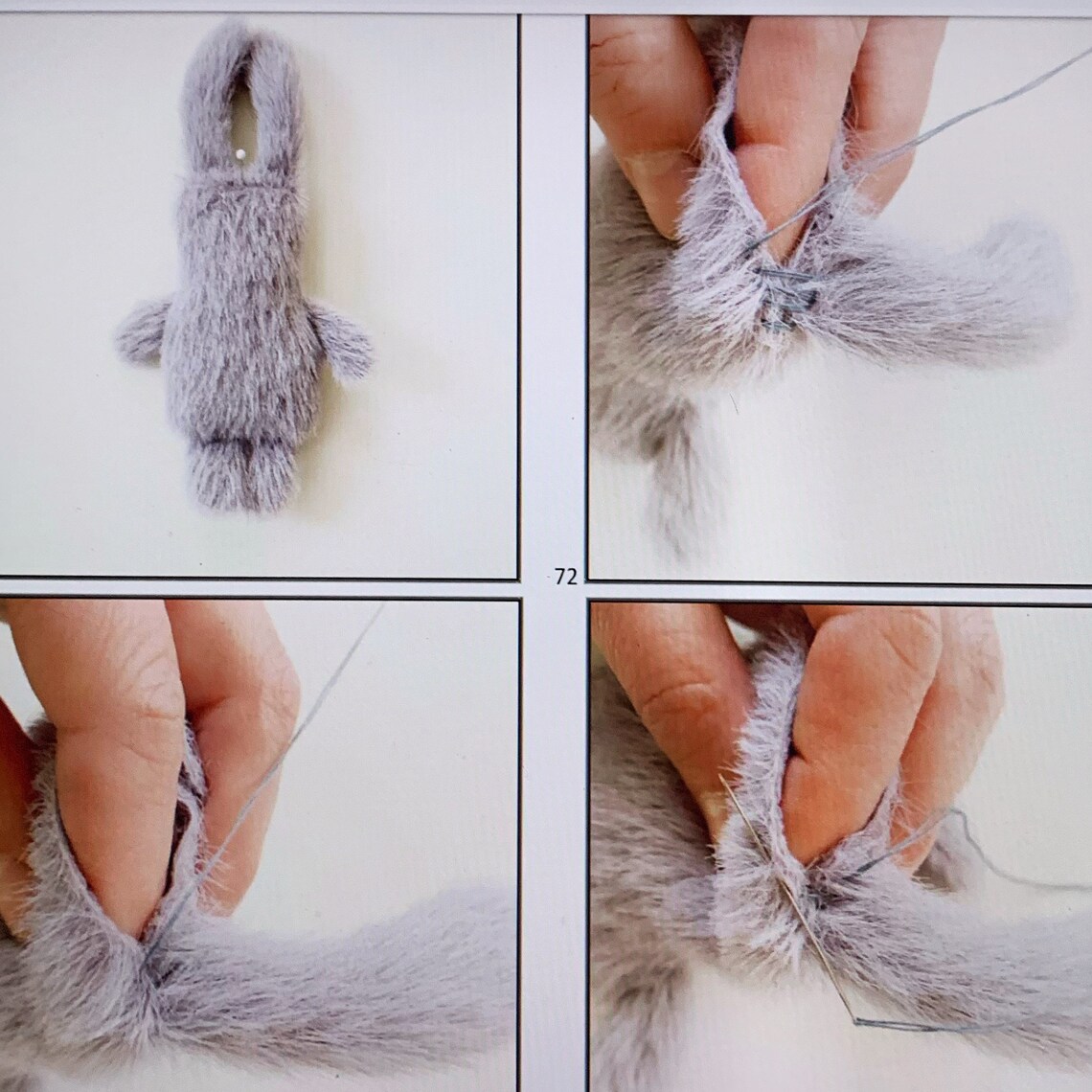 Mouse Sewing Pattern Plush Mouse DIY PDF Instant Download - Etsy