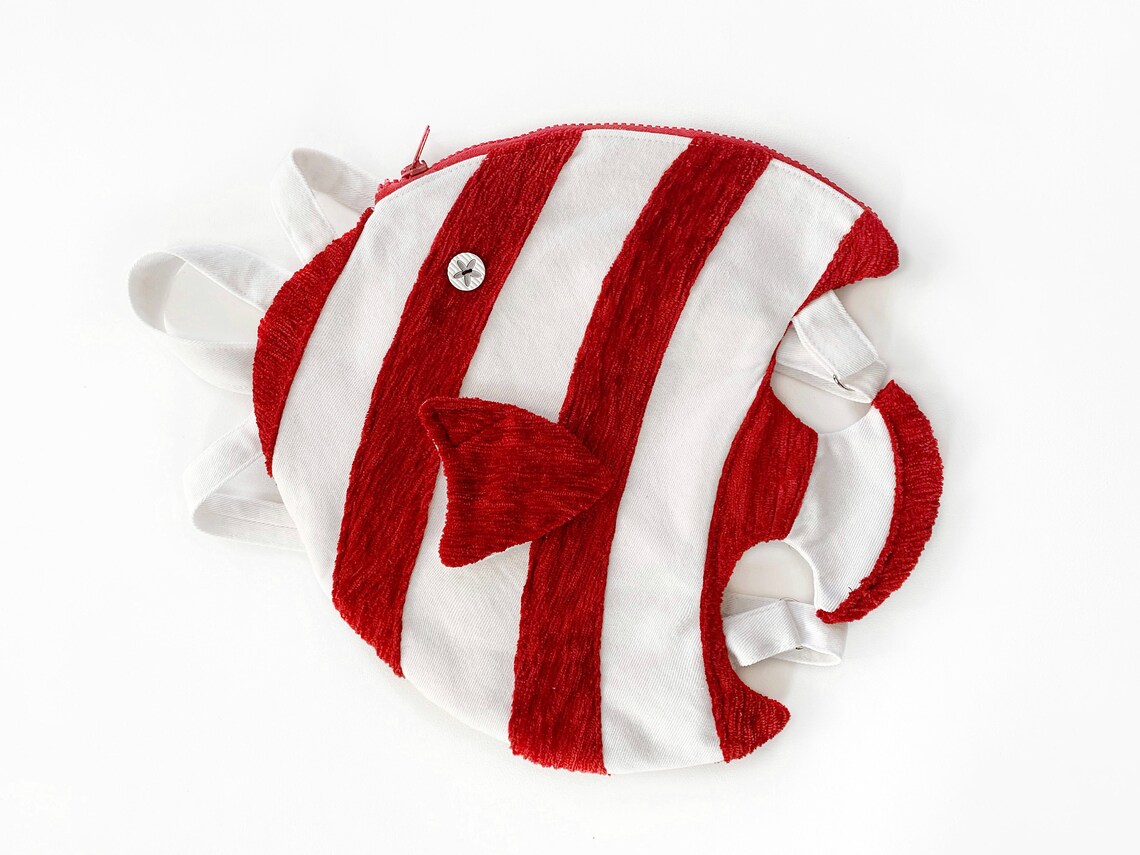 Fish Backpack Sewing Pattern Beach Bag for Kids Toddler | Etsy