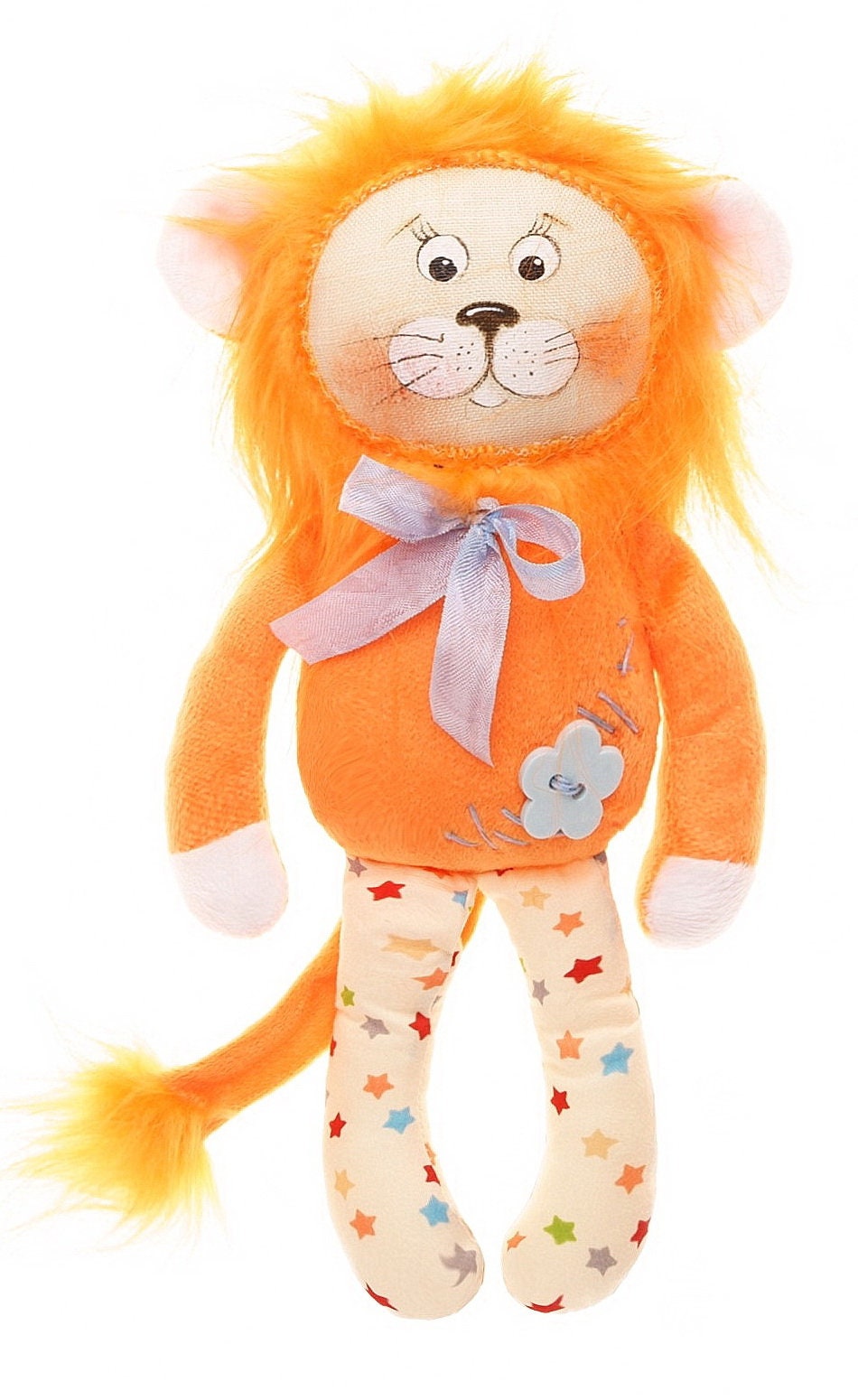 Stuffed Lion Sewing Pattern & Tutorial Lion Rag Doll Sewing Pattern PDF ...