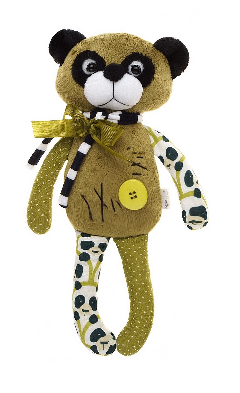 Plush Panda sewing pattern Panda bear pattern PDF plushie | Etsy