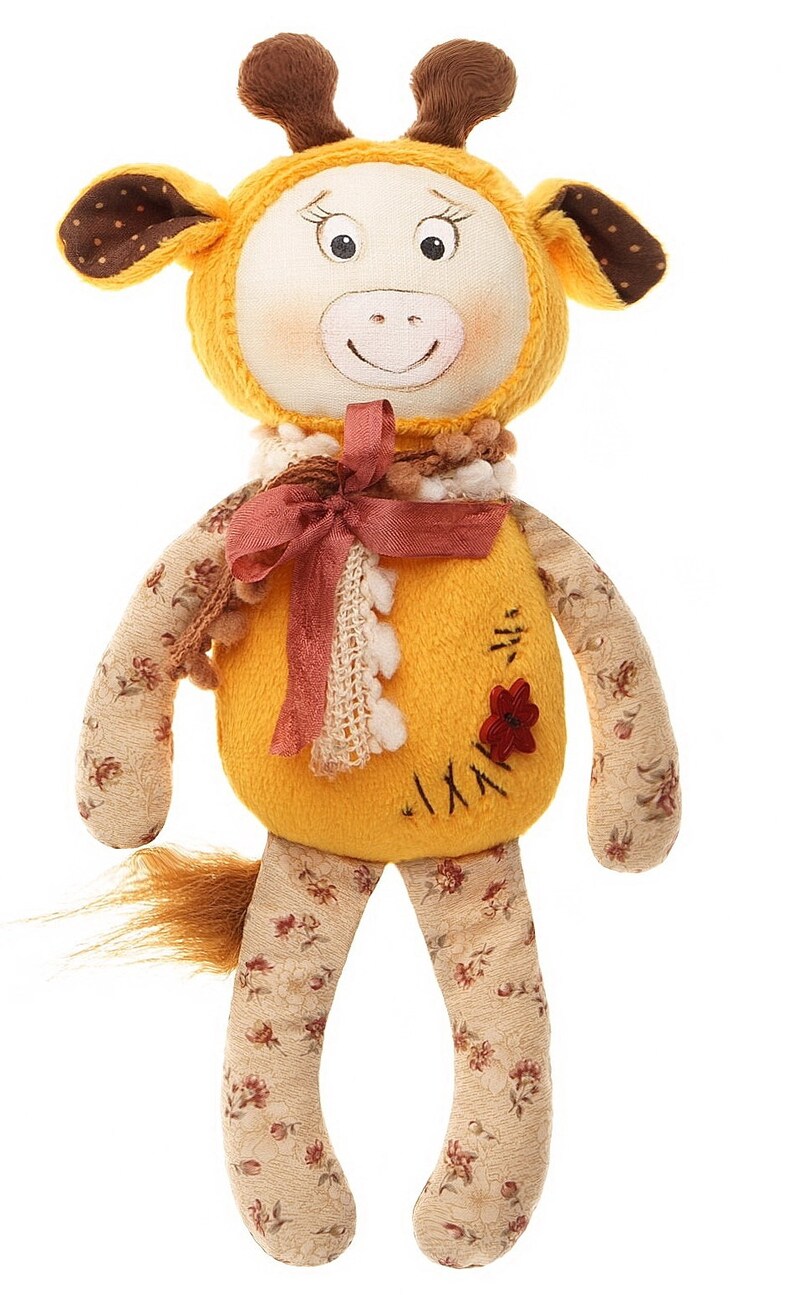 Giraffe Sewing Pattern Giraffe Plush Animal Pattern PDF Fabric - Etsy