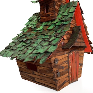 Felt House Sewing Pattern Cottagecore Decor Fairy House PDF Pattern - Etsy