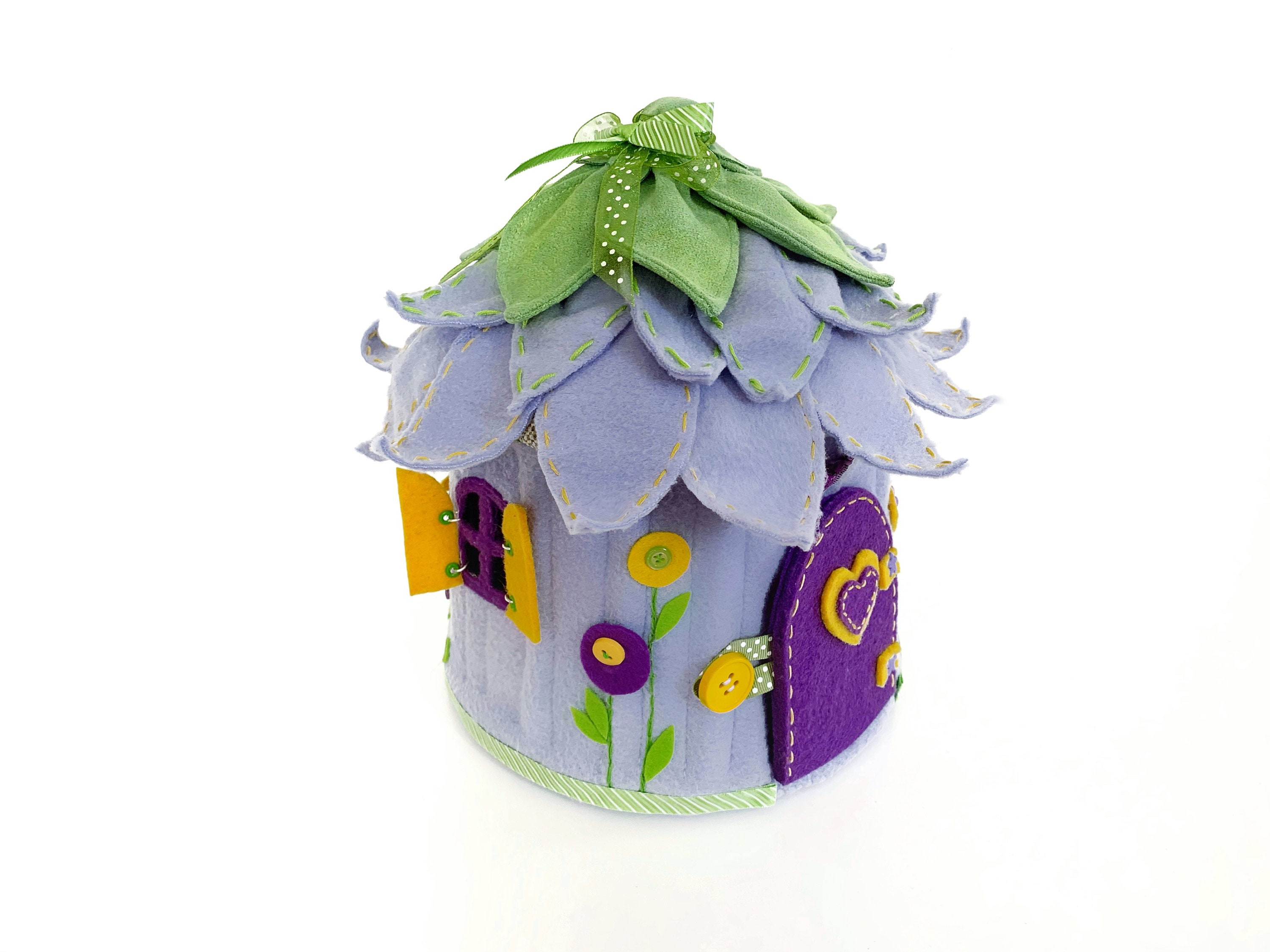 Fairy house pattern Felt house sewing pattern Sensory toys | Etsy