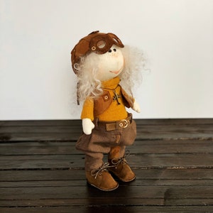 AVIATOR DOLL Pattern PDF, Digital Pattern Fabric Doll, Pattern Sewing ...