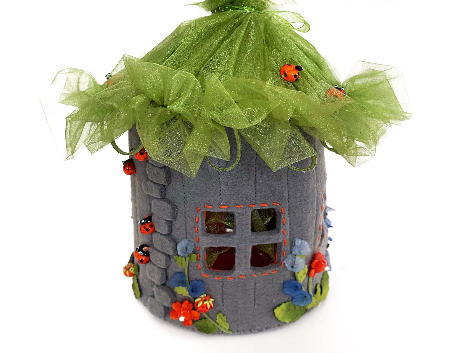 Felt Fairy House Pattern Fabric Doll House Sewing Pattern PDF Fairy ...