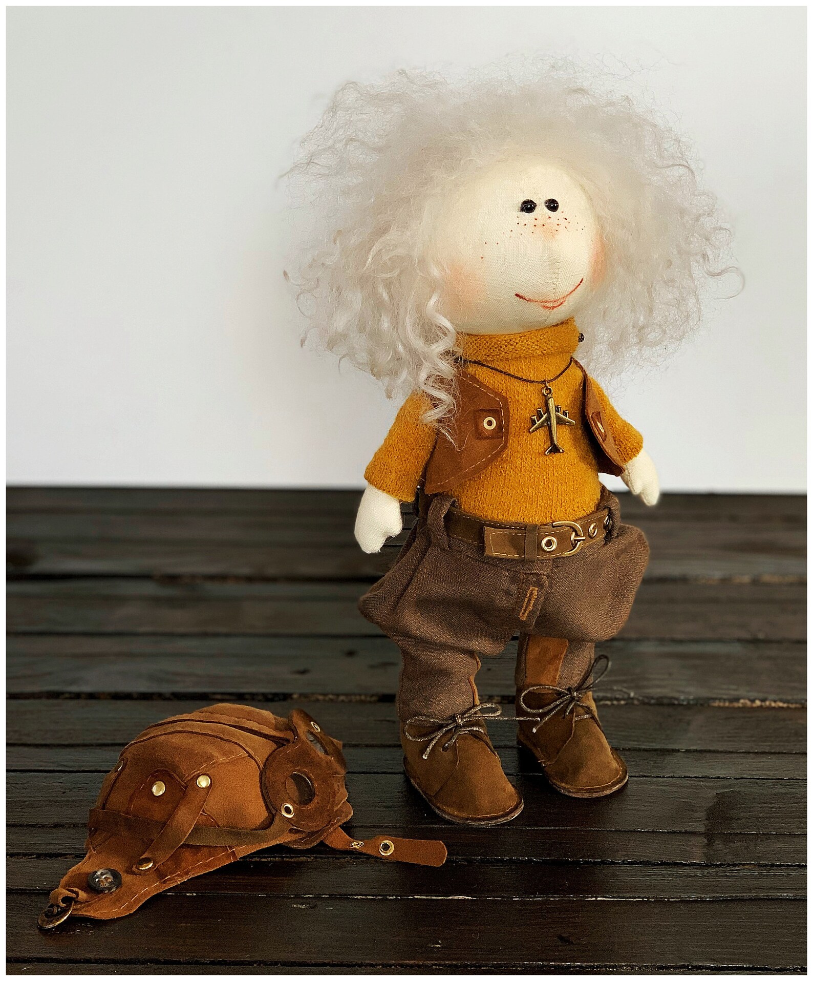 AVIATOR DOLL Pattern PDF Digital Pattern Fabric Doll Pattern - Etsy