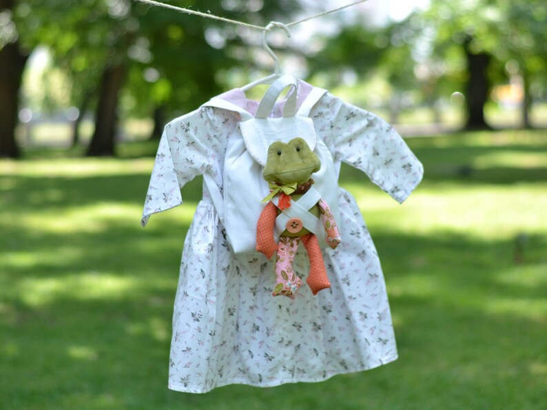 White Toddler Backpack With a Pocket for a Toy Small Kids - Etsy