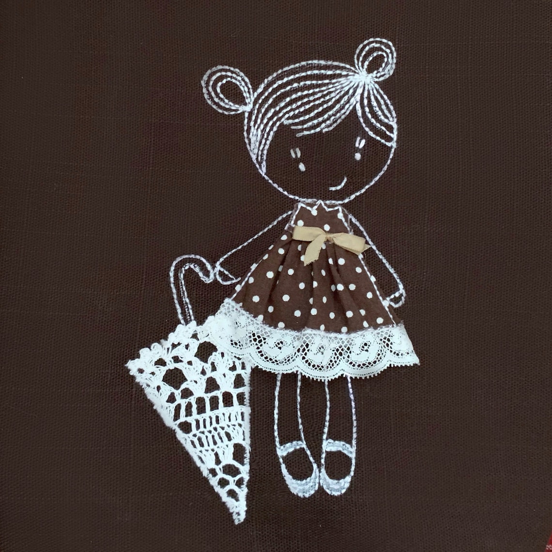Baby Girl Machine Embroidery Designs for Girls Umbrella Embroidery ...