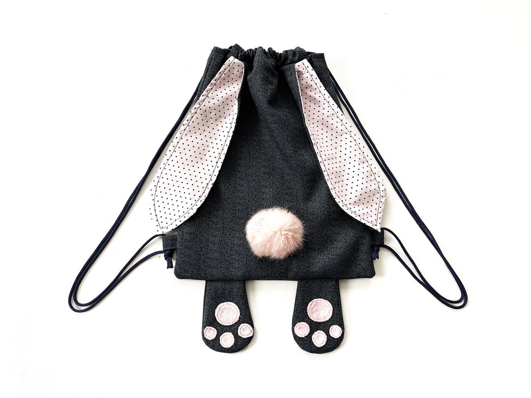 Toddler Backpack Sewing Pattern, Bunny Drawstring Backpack Pdf - Etsy