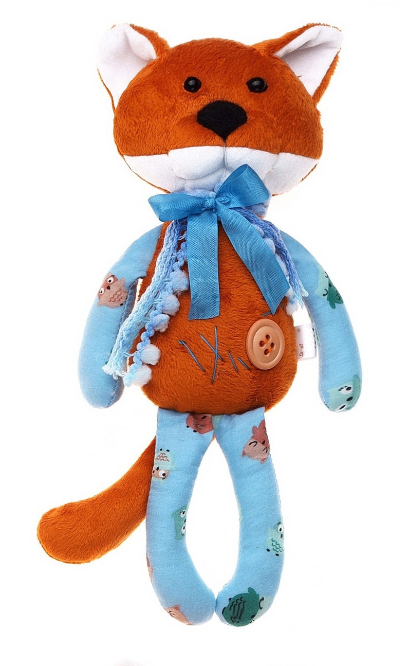 Plush Fox Sewing Pattern Fox Pattern PDF Plushie Sewing | Etsy