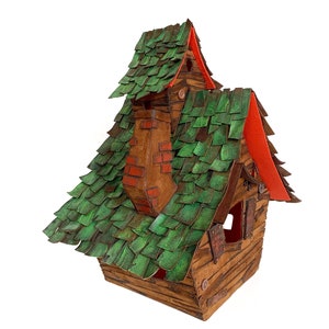 Felt House Sewing Pattern Cottagecore Decor Fairy House PDF Pattern - Etsy