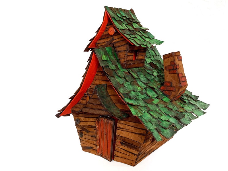 Felt House Sewing Pattern Cottagecore Decor Fairy House PDF | Etsy