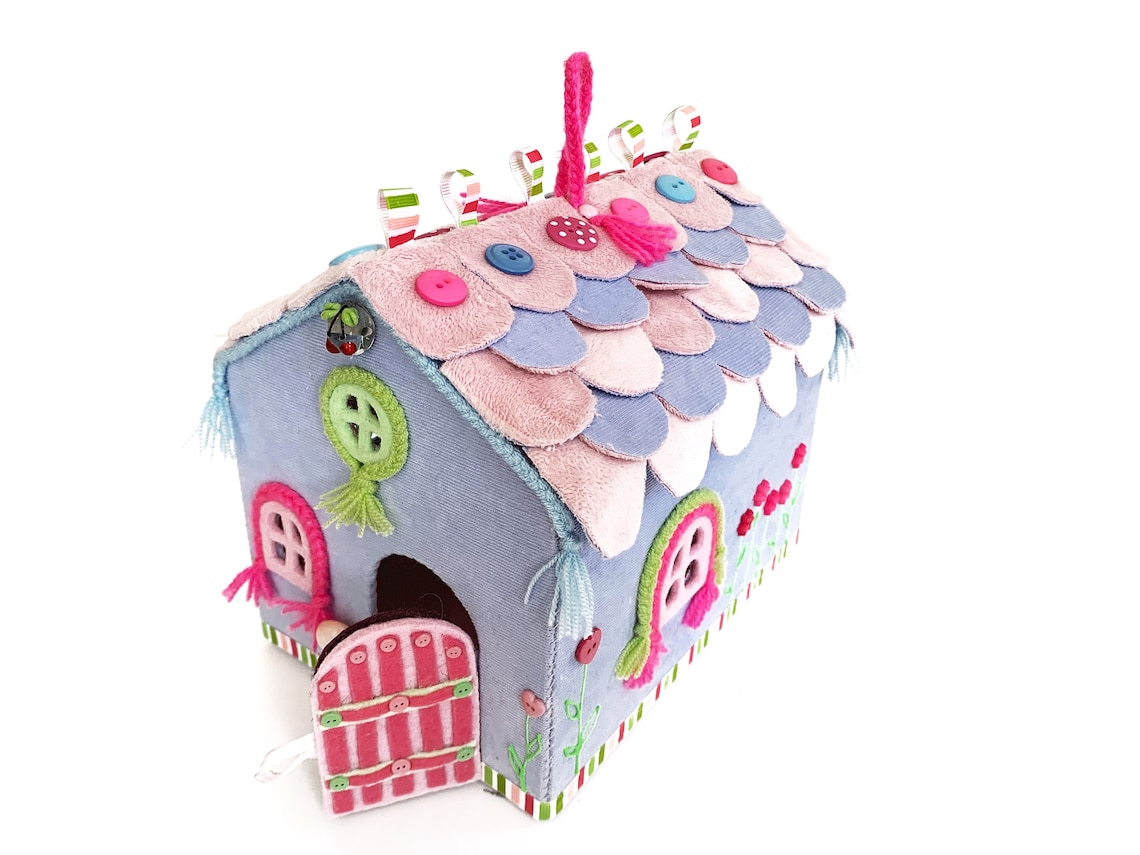 Fairy House Sewing Pattern Felt House Montessori Toddler - Etsy UK