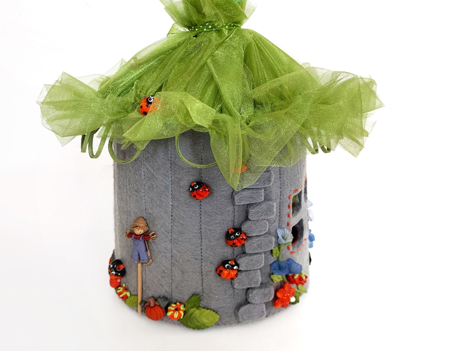Felt Fairy House Pattern Fabric Doll House Sewing Pattern PDF Fairy ...