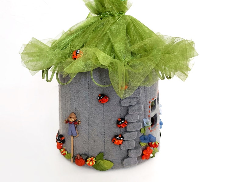 Felt Fairy House Pattern Fabric Doll House Sewing Pattern PDF Fairy ...