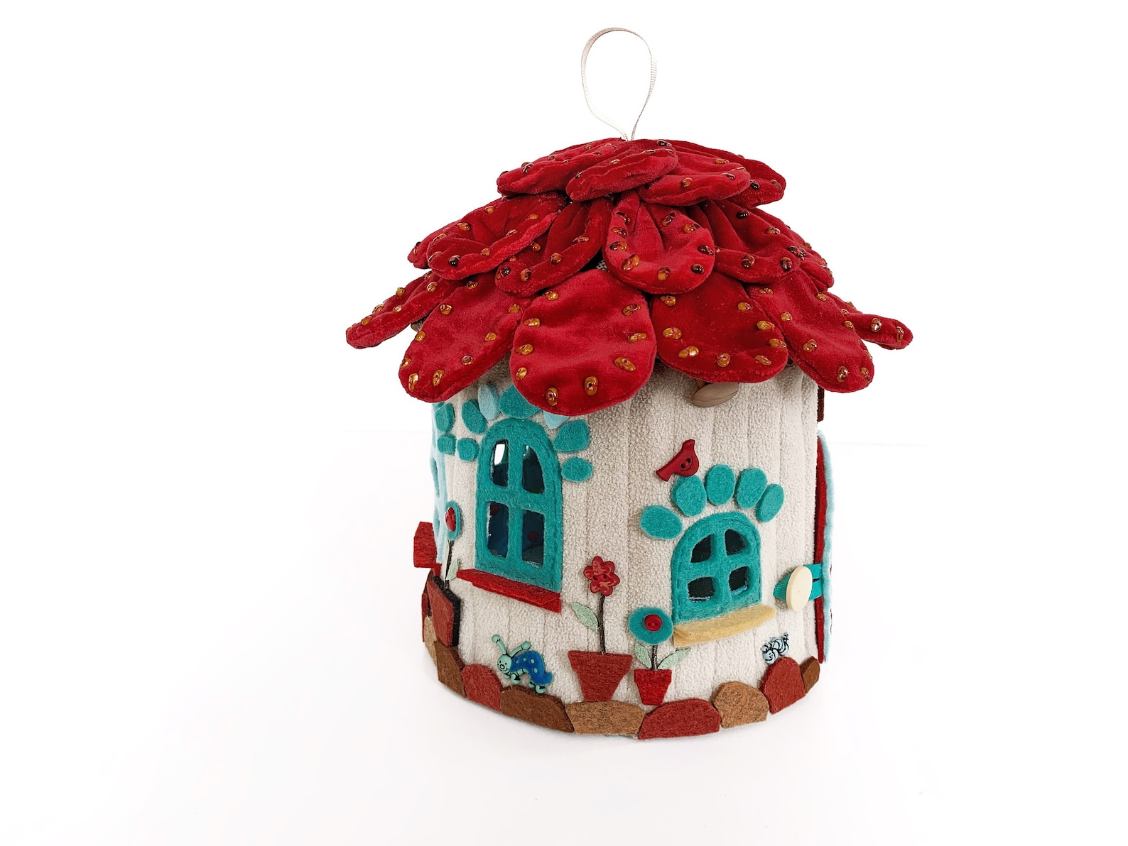 Fairy House Sewing Pattern, Felt House, Fabric Doll House PDF Pattern ...
