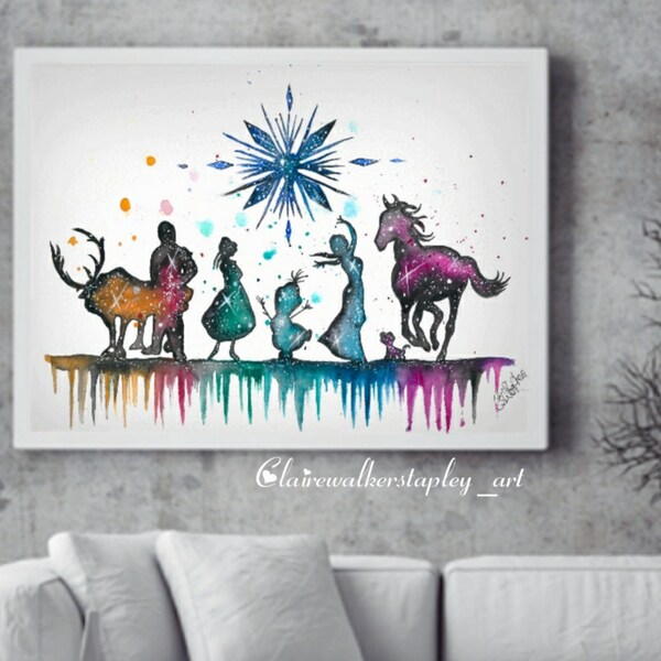 Frozen Painting - Etsy