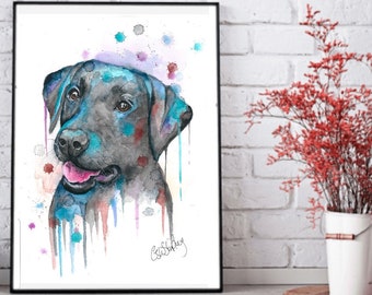 Black Lab Dad Svg, Jpg, Dxf and Png - Etsy