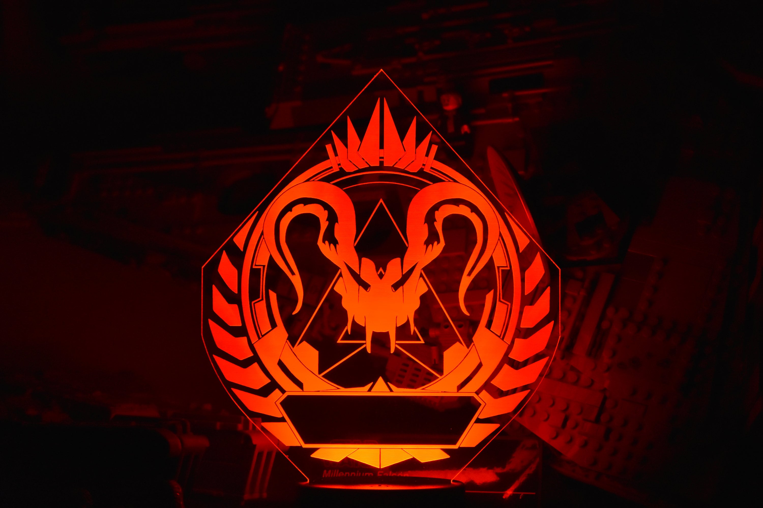 Personalized Predator Rank Insignia LED sign perfect as a gift - Etsy 日本