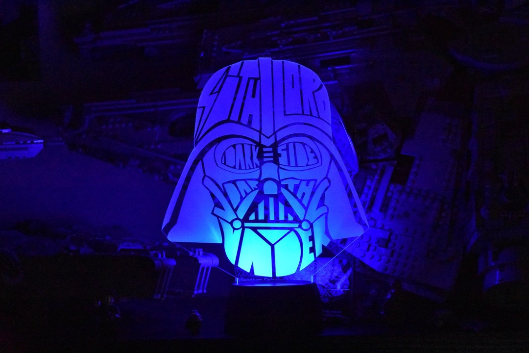 Darth Vader Word Cloud LED Sign Perfect as a Gift for a Board Game ...