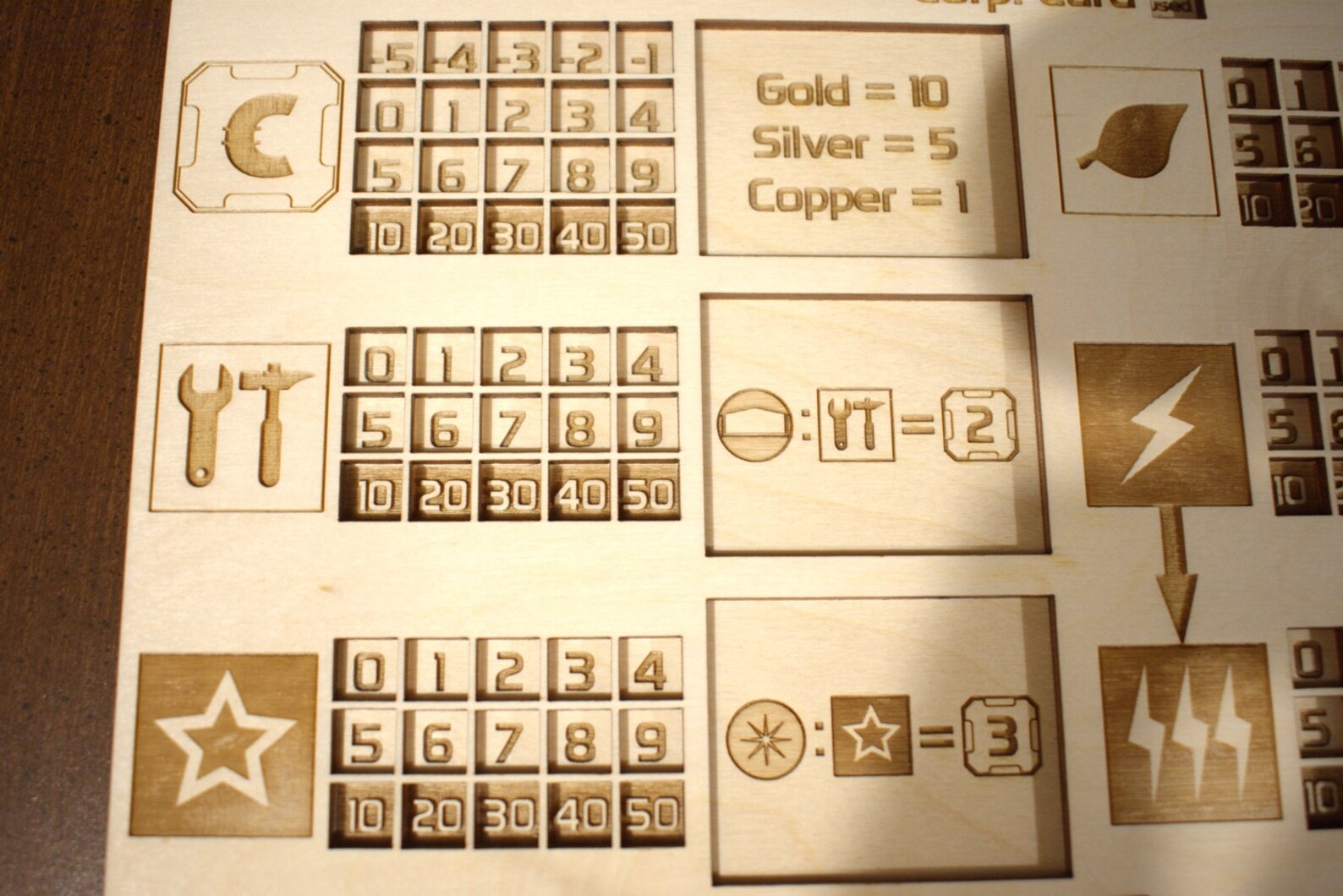 Terraforming Mars Custom Player Board Perfect as a Gift for a Board ...
