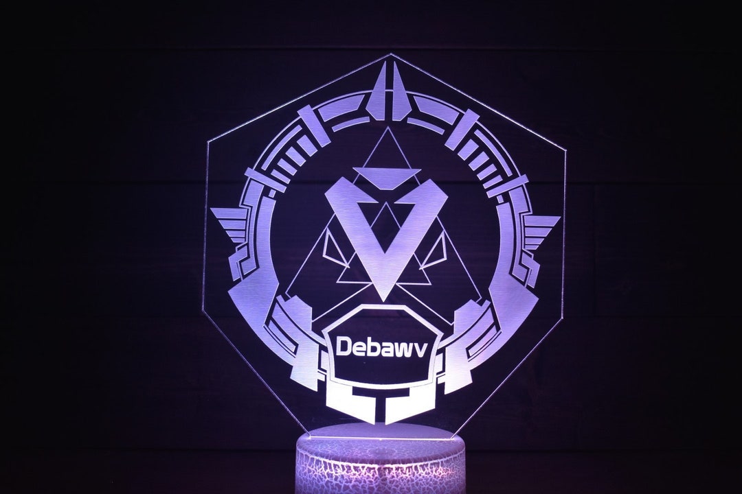 Personalized Diamond Rank Insignia W/ Username Added LED Sign Perfect ...