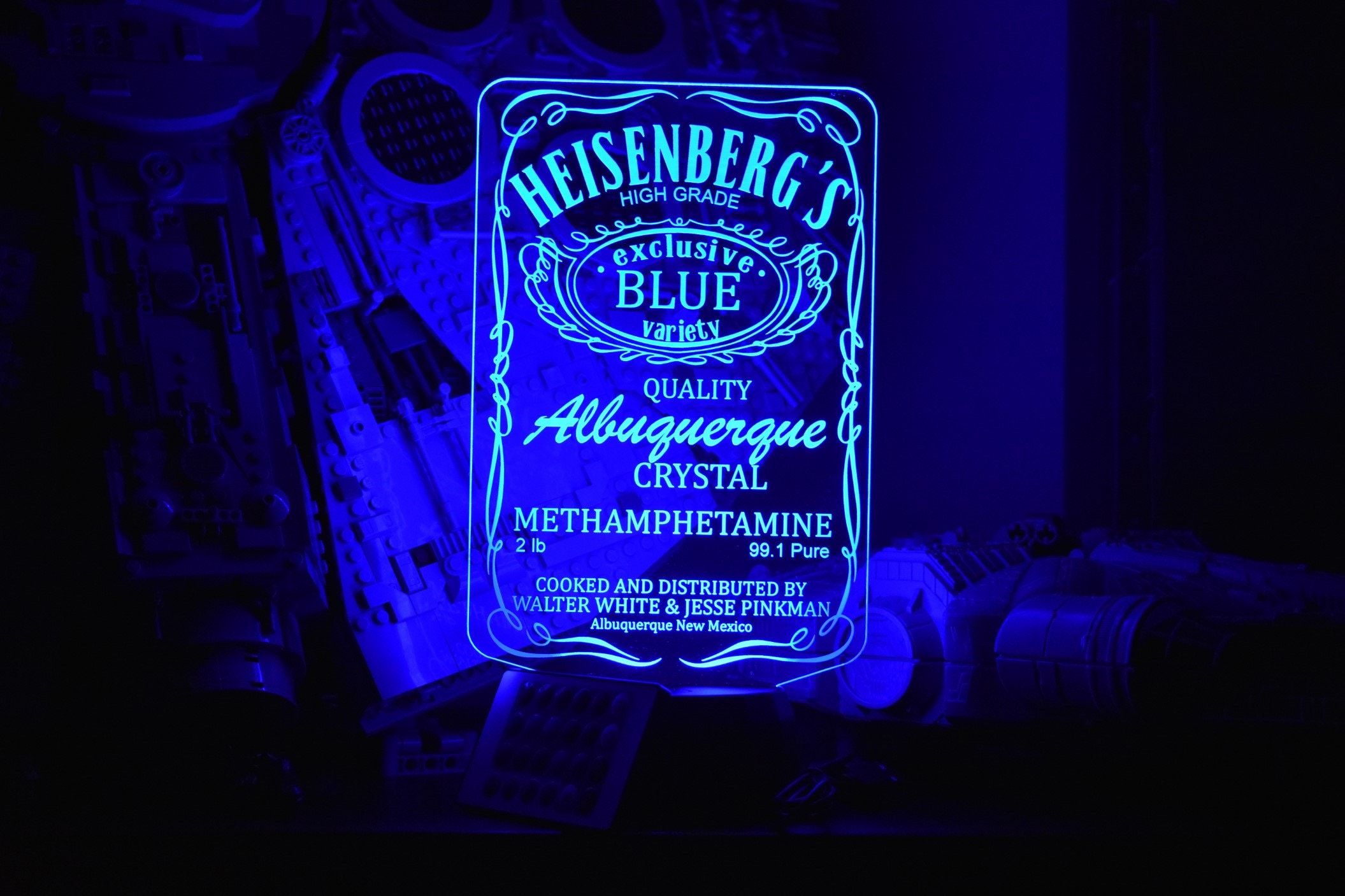 Blue Crystal Meth Costume