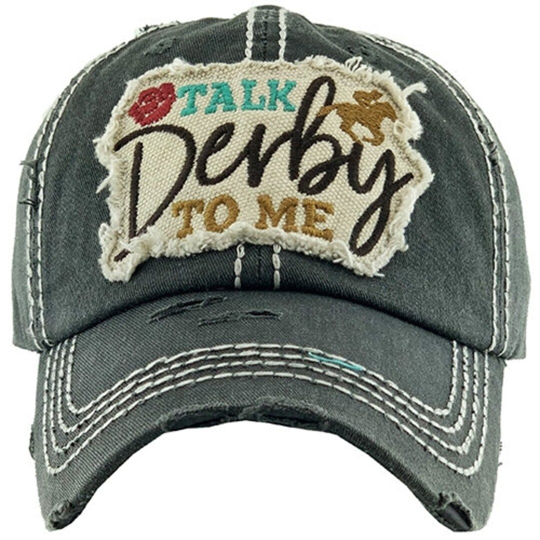 Colors Talk Derby Style Womens Baseball Hat Cap Mom Gift Vintage ...