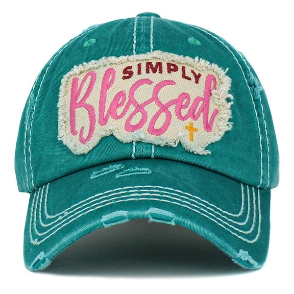 Distressed Baseball Cap - Etsy