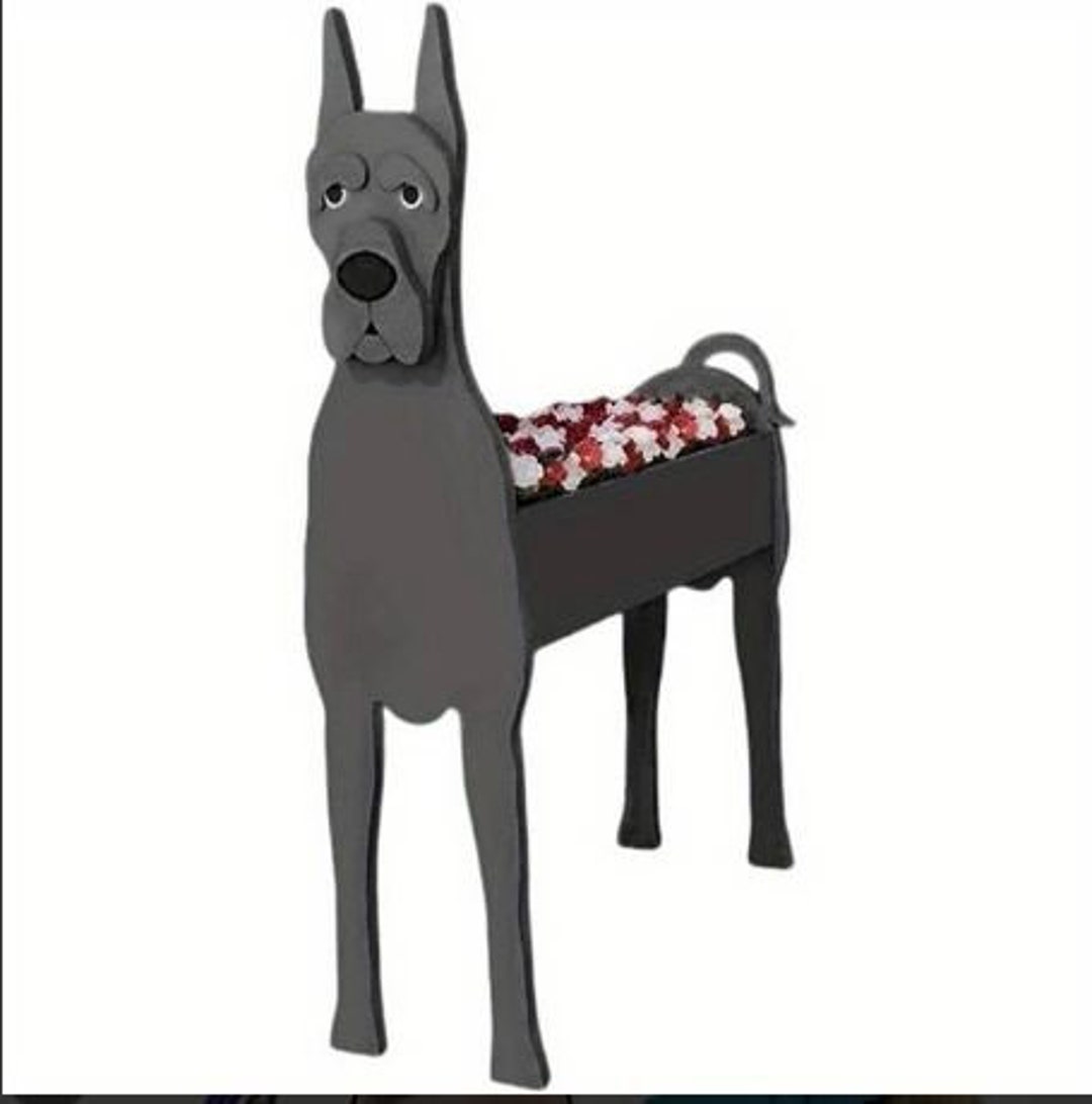 New Adorable Medium Black Great Dane Decor Indoor Outdoor - Etsy