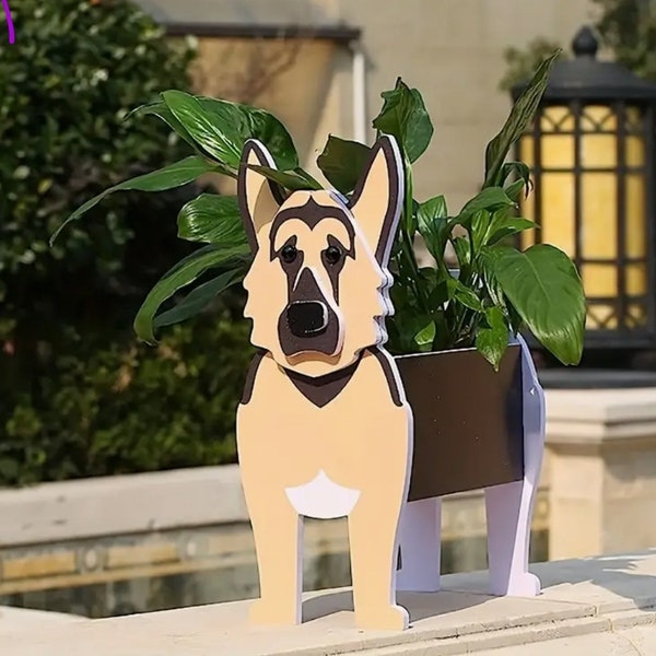 Dog Planter - Etsy