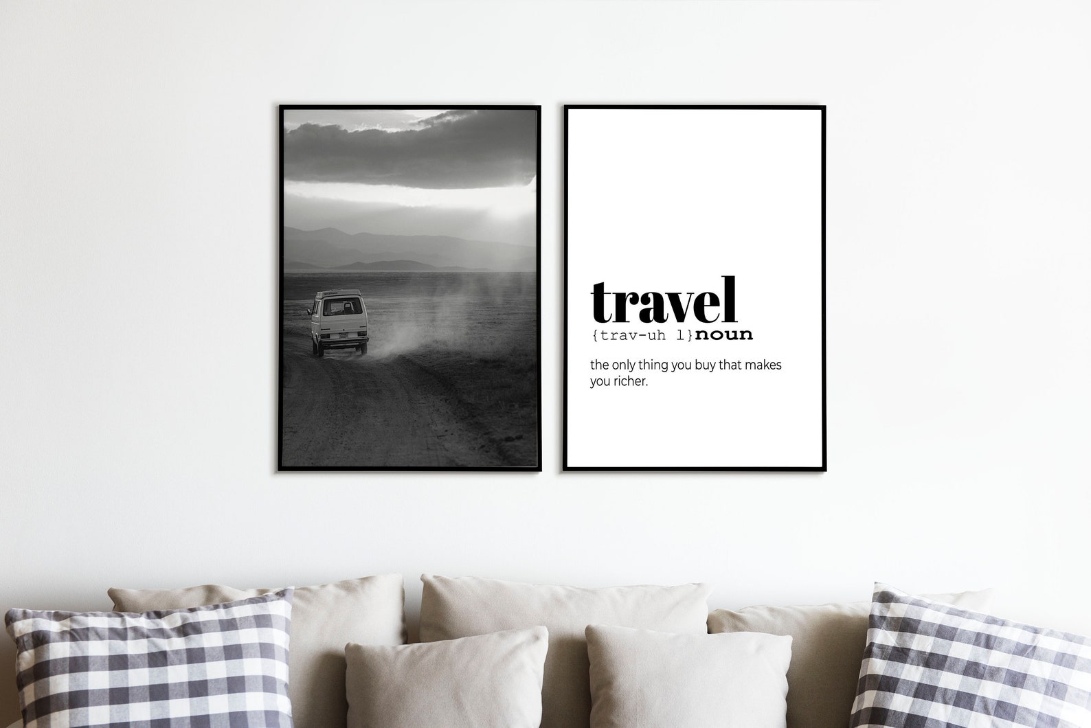 Traveler Gift Idea Travel Definition Poster Printable Art | Etsy