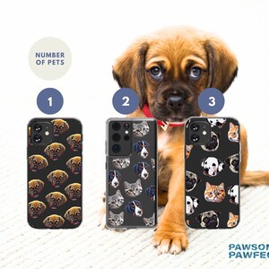 Custom Pet Phone Case Using Pet Photo + Name Custom Dog Phone Case ...
