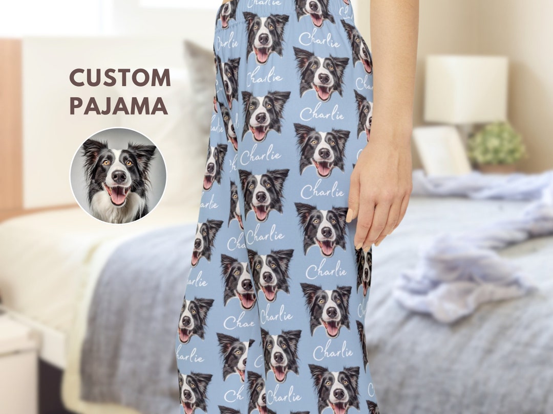 Custom Pet Pajamas Using Pet Photo + Name Personalized Dog Pajamas ...