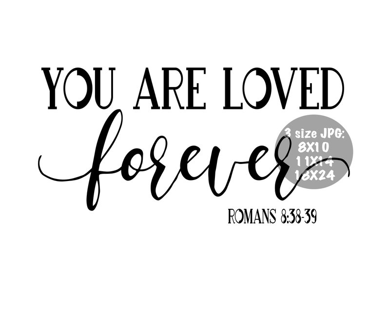 Printable Art Bible Verse Romans 8:38-39 Scripture Print - Etsy Printable Art Bible Verse Romans 8:38-39 Scripture Print - Etsy