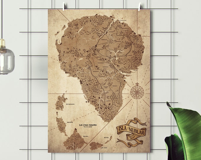 Jurassic Park, Isla Nublar Illustrated Print - Etsy UK