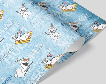 Frozen Gift Wrap - Etsy